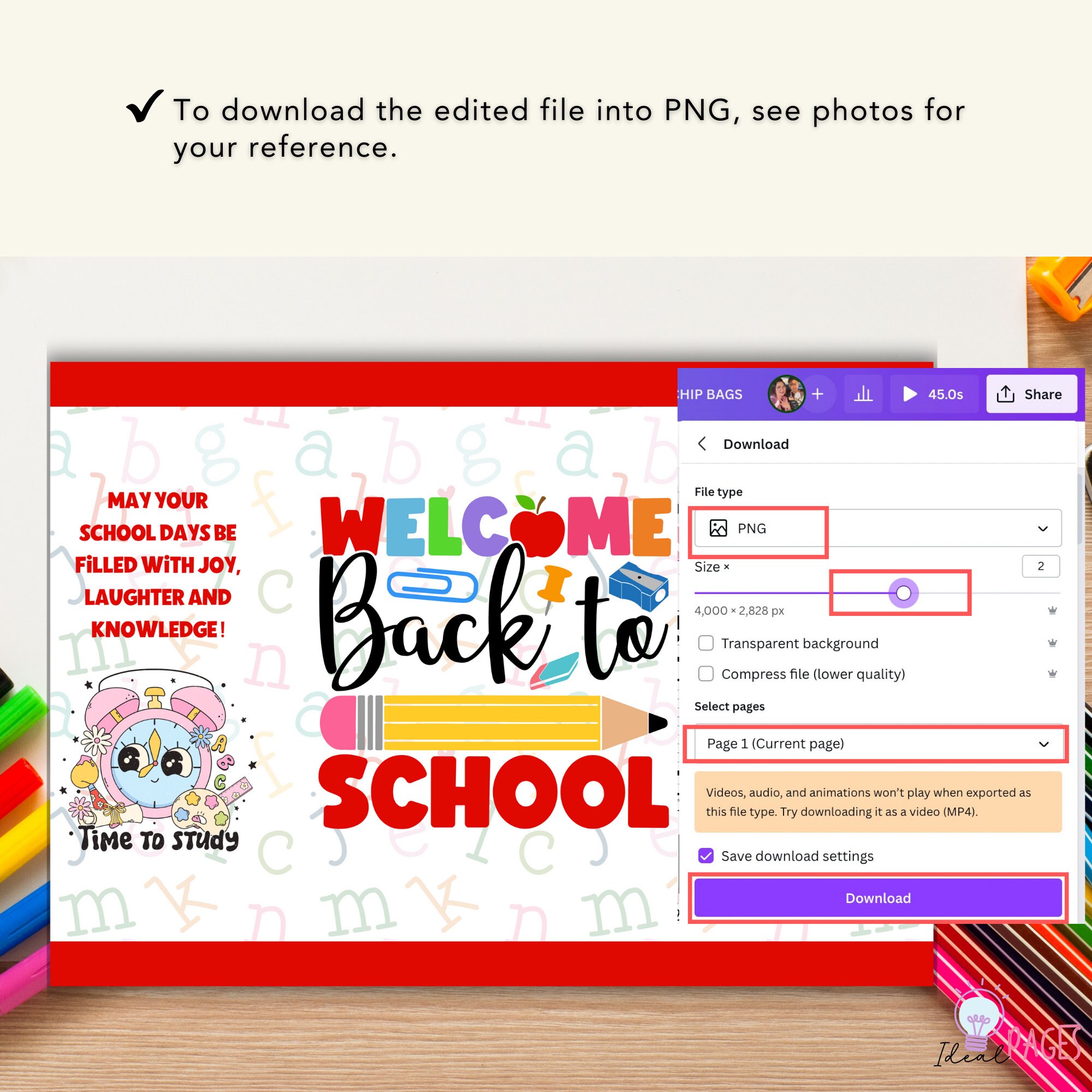 First Day of School Chip Bag Template, School Party Favor, Welcome ...