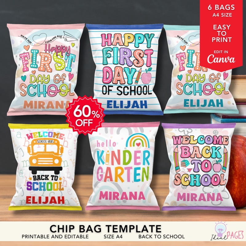 Back to School Goodie Bag - Etsy