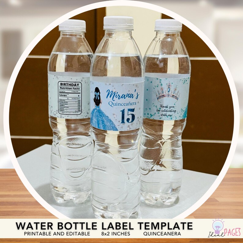 Blue Quinceanera Party Favors, Sweet 15 Party Favors, Quinceanera ...