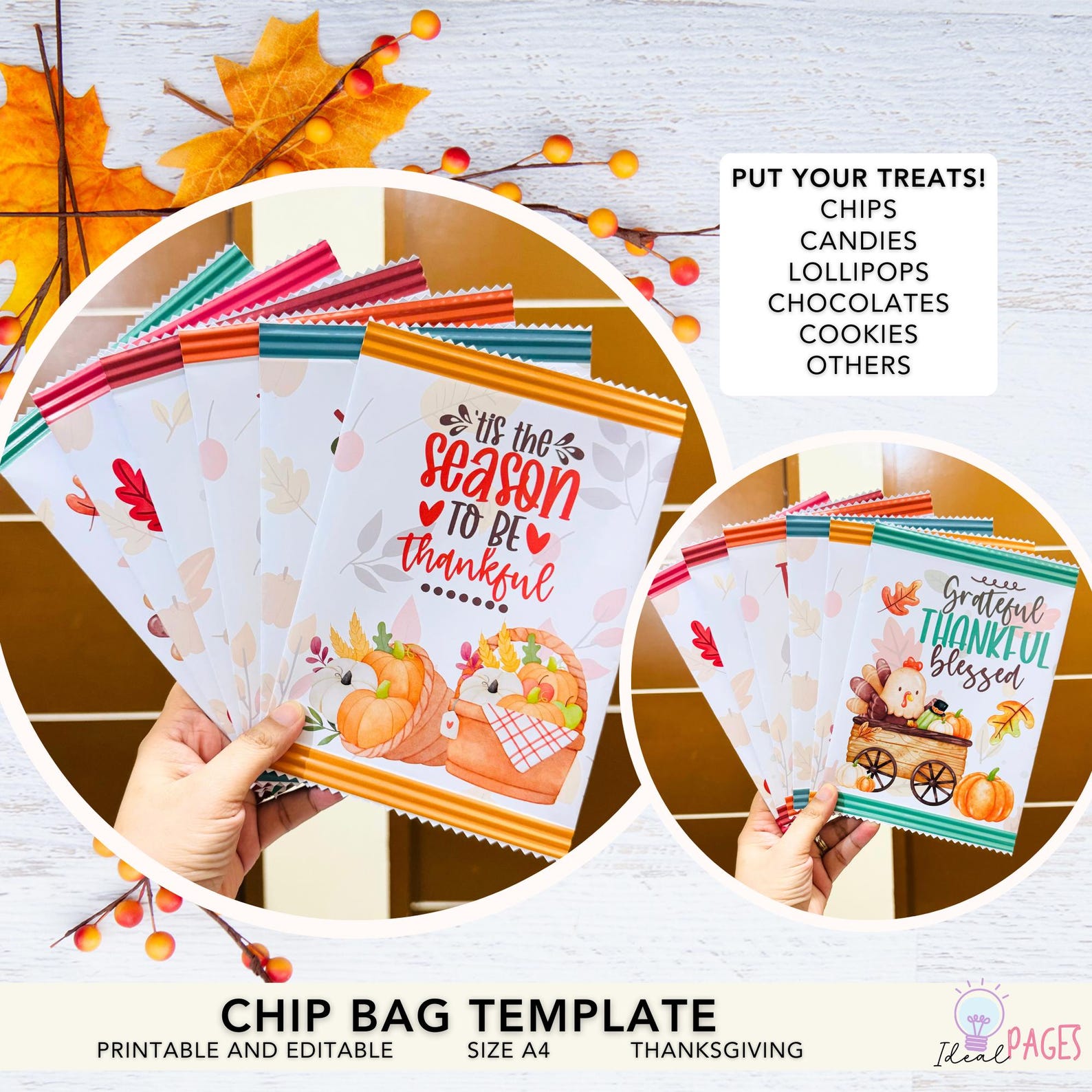 6 Turkey Favors, Thanksgiving Favors, Thanksgiving Treats, Thanksgiving ...