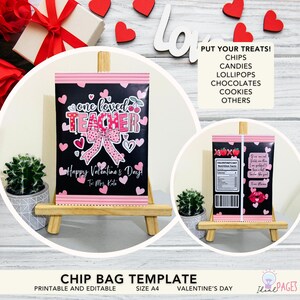 Teacher Favors, Classroom Treat Bags, Valentines Day Party Bag ...