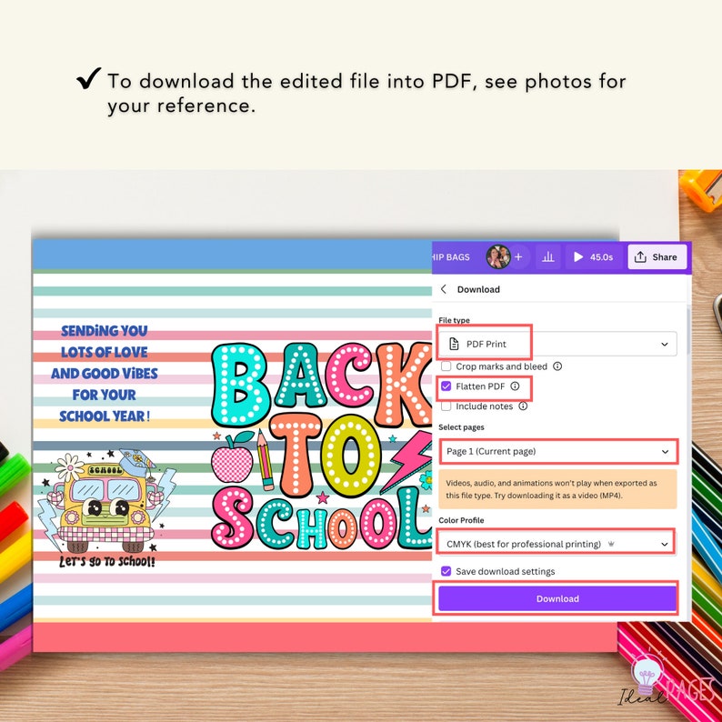 Editable Retro Back to School Chip Bag Template, School Party Favor ...