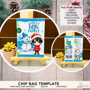 Christmas Favors for Kids, Christmas Chibi, Christmas Party Favors ...