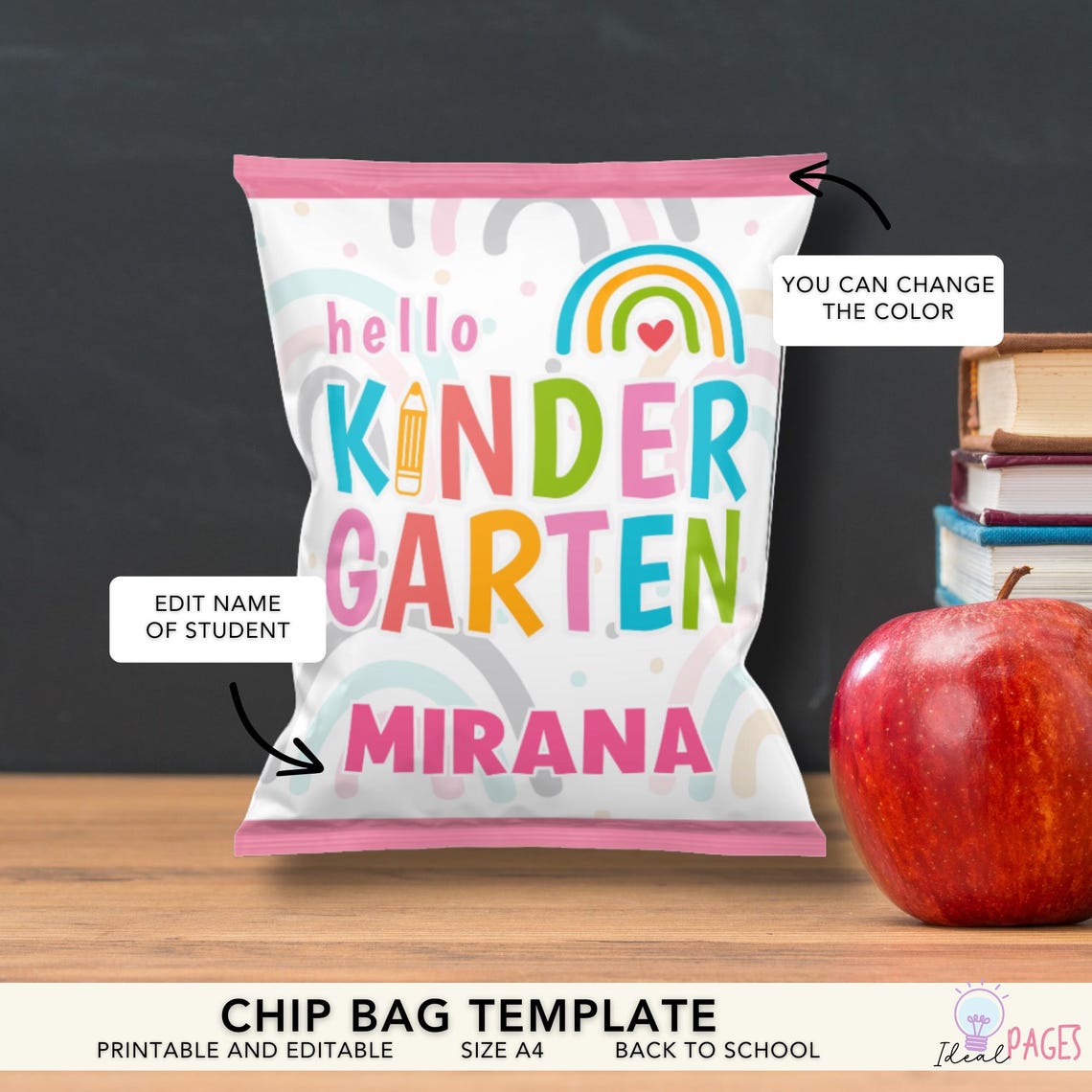 Back to School Printable, School Party Favor, First Day of School ...