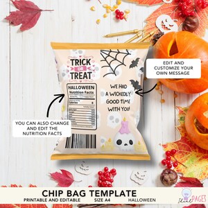 Halloween Party Favor Bags, Halloween Candy Bag, Halloween Party Favors ...