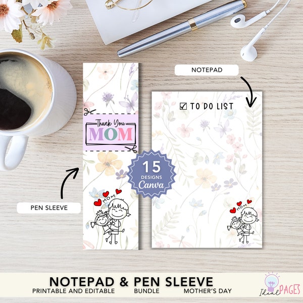 Pen Sleeve Template - Etsy