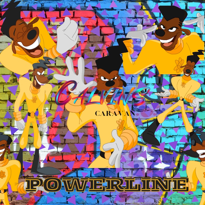 Goofy Movie Powerline Stand Out Pattern, Rockstar Pattern, 90's Stand ...