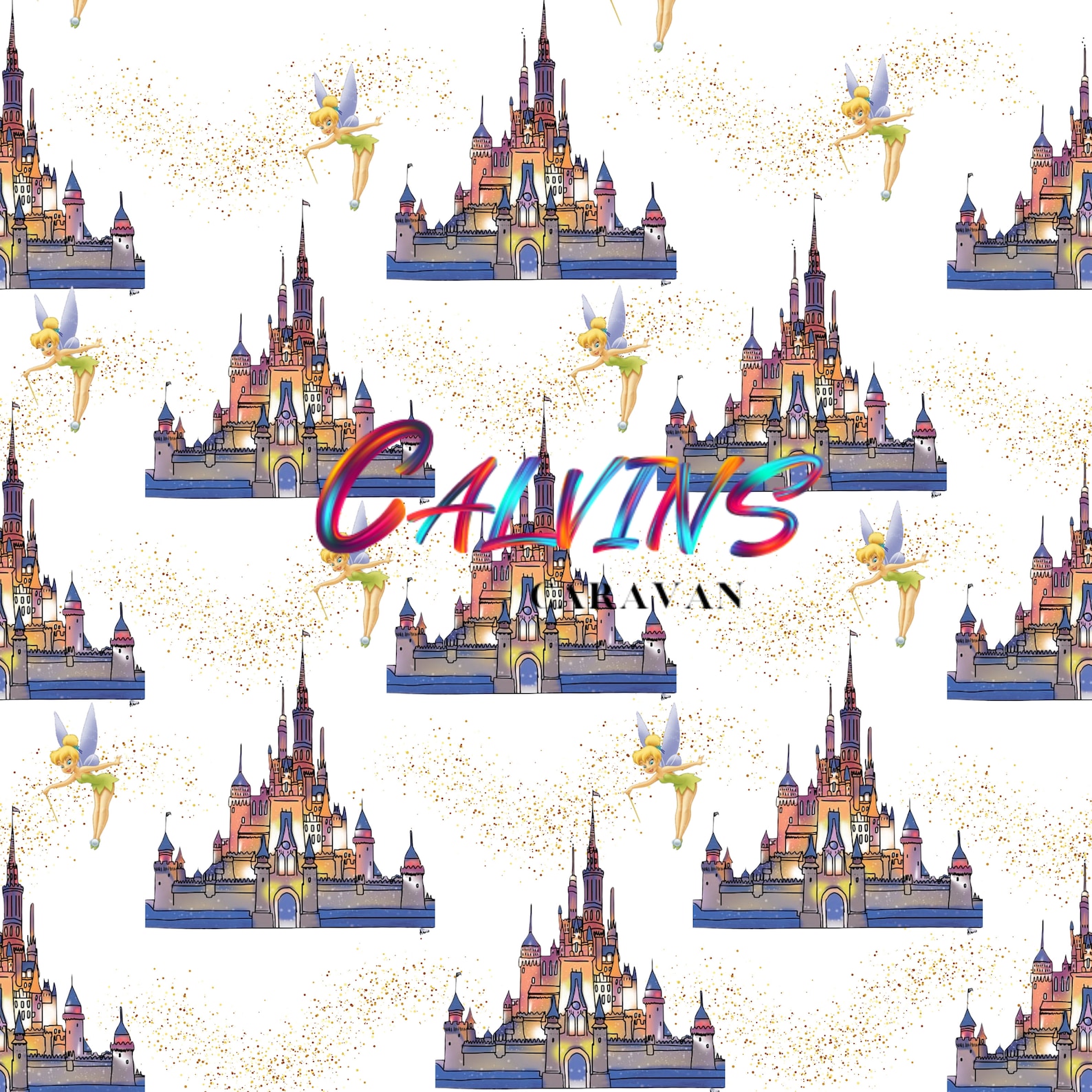 Princess Castle, Tinkerbell, Fairy Tale Castle, Magic Fairy PNG Design ...
