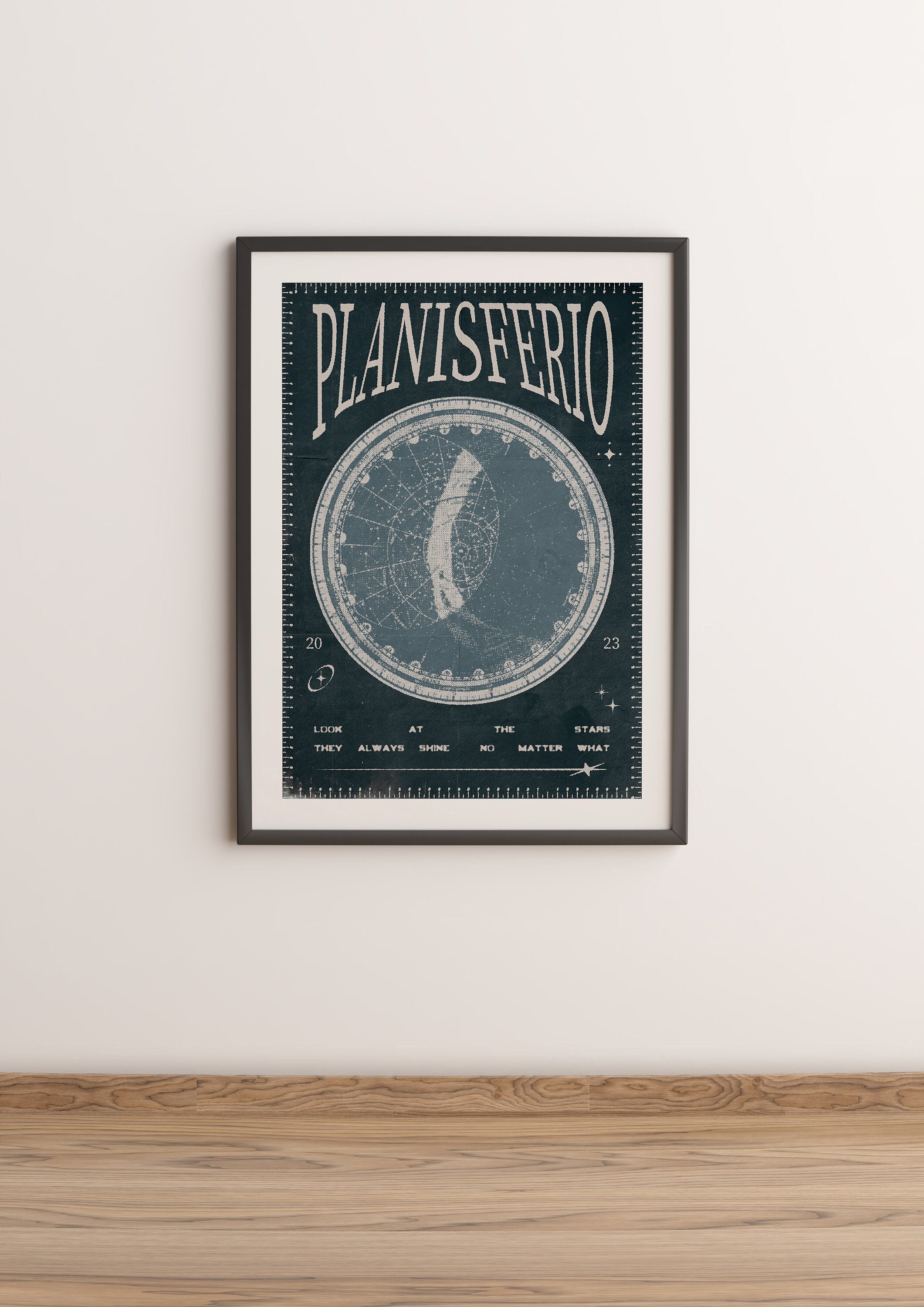 Planisphere Poster - Etsy