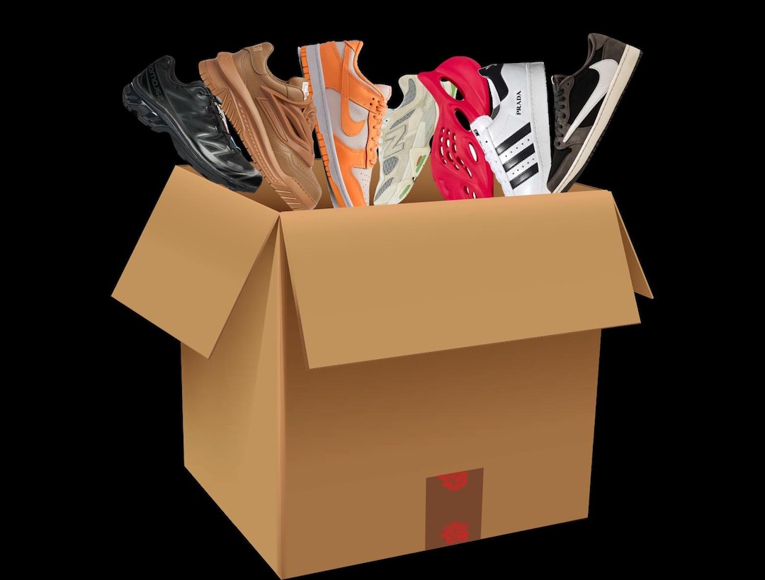 Premium - Sneakers Mystery Box - Pair of Shoes - Shoe Mystery Box ...