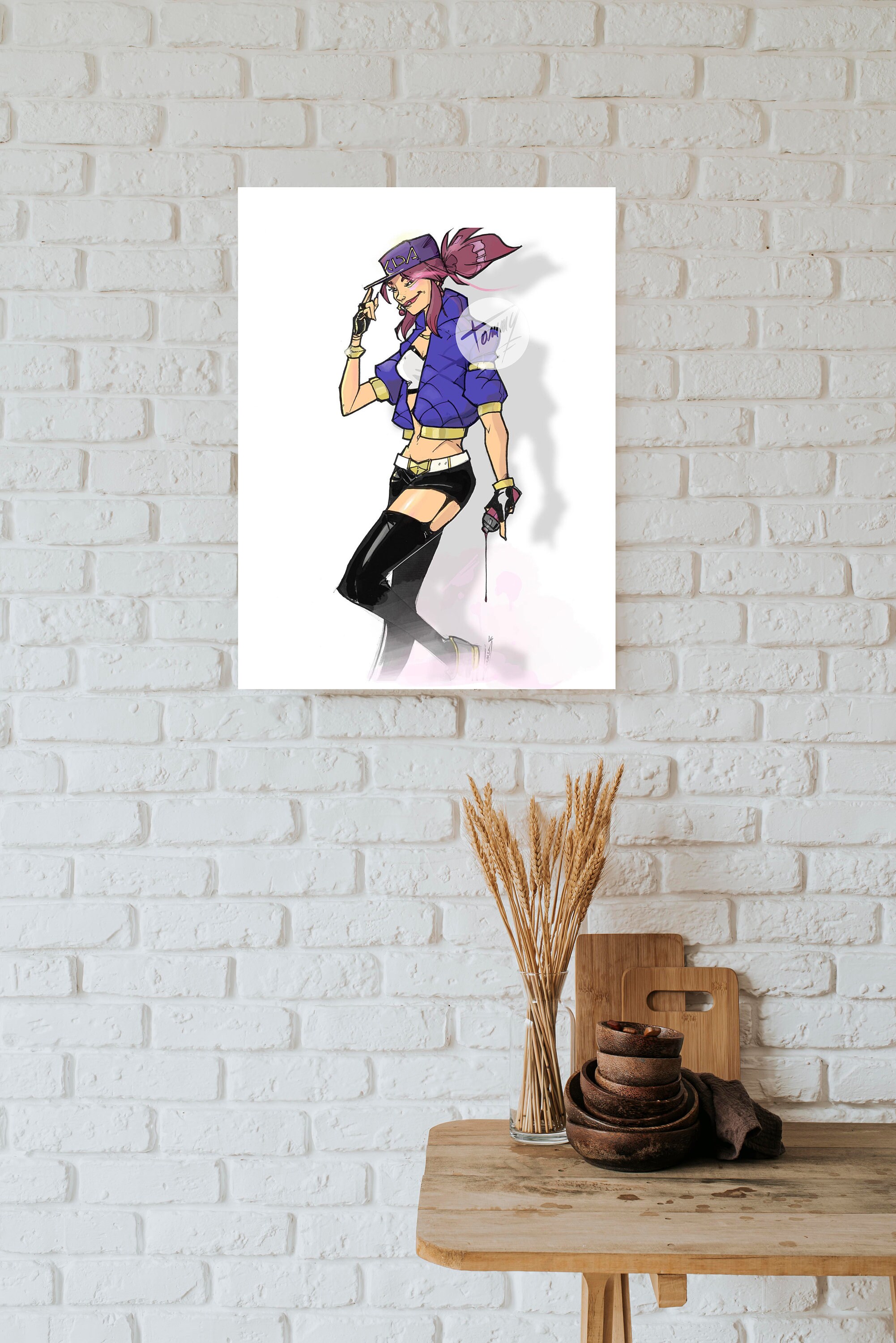 KDA Fanart - Etsy