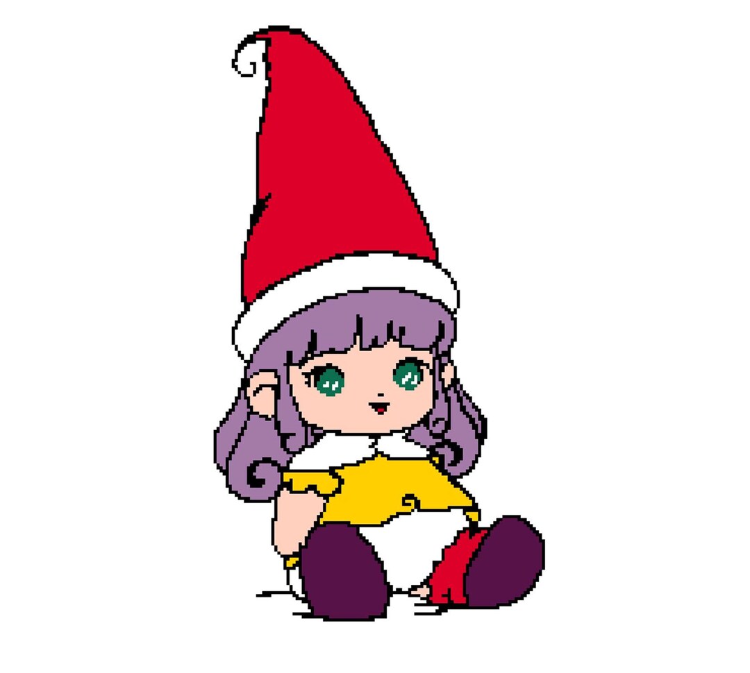 LITTLE MEMOLE 80s Cartoon Elf Character Cross Stitch Pattern Pdf DMC ...