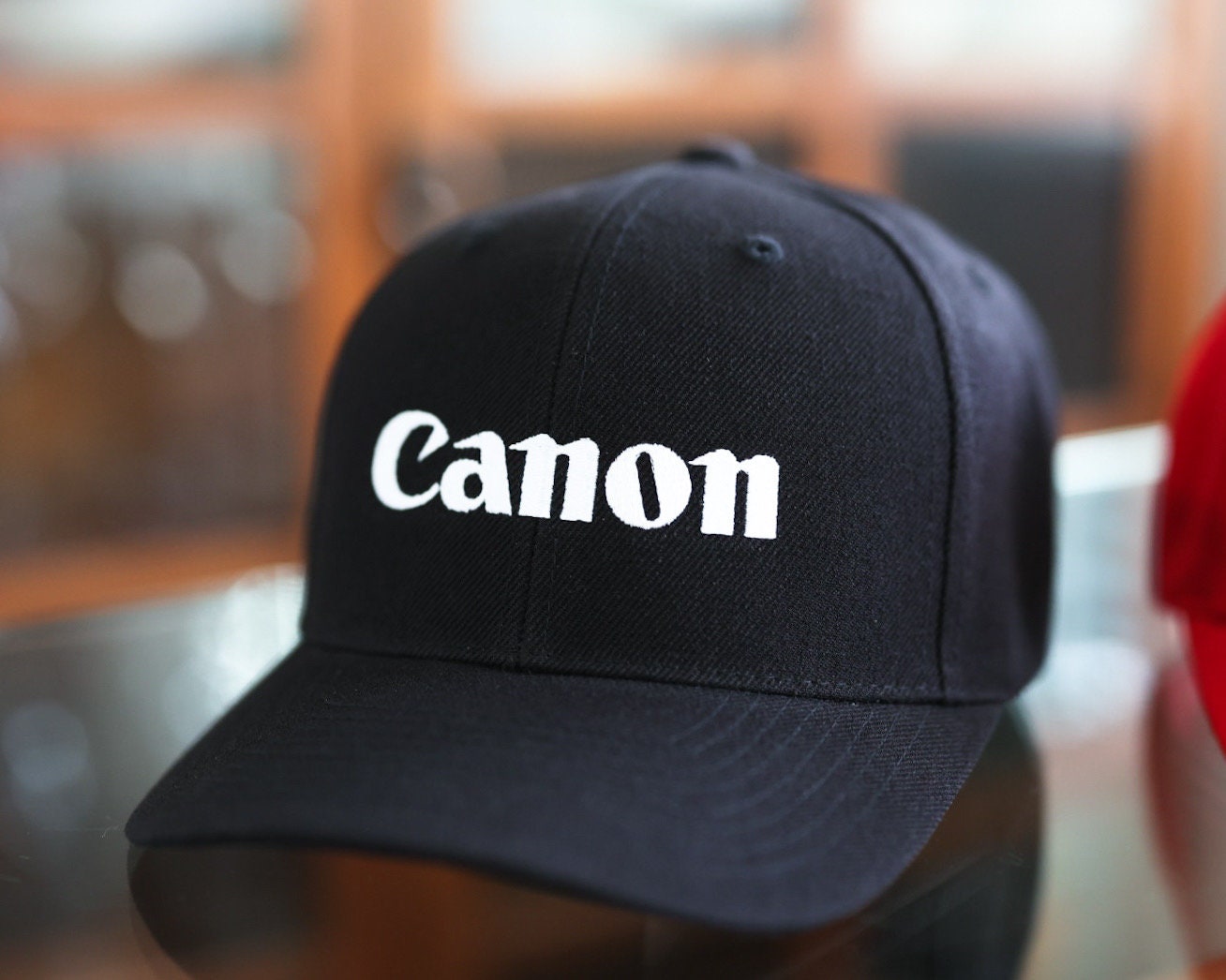 Canon Hat - Embroidered Camera Baseball Cap - Etsy