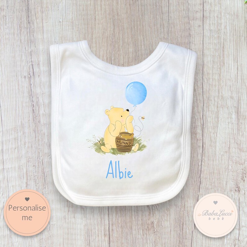 Personalised Winnie the Pooh Baby Clothes, New Baby Boy Gift, Baby ...