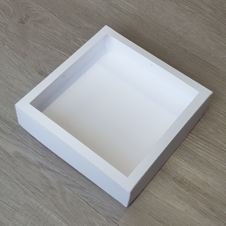 3D Frame Box, 3d Papercraft, Paper Crafts, Card Box Model, 3d Paper Svg ...