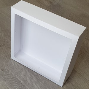 3D Frame Box, 3d Papercraft, Paper Crafts, Card Box Model, 3d Paper Svg ...