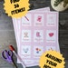 Valentines Day Scavenger Hunt for Kids PRINTABLE, Valentines Game ...