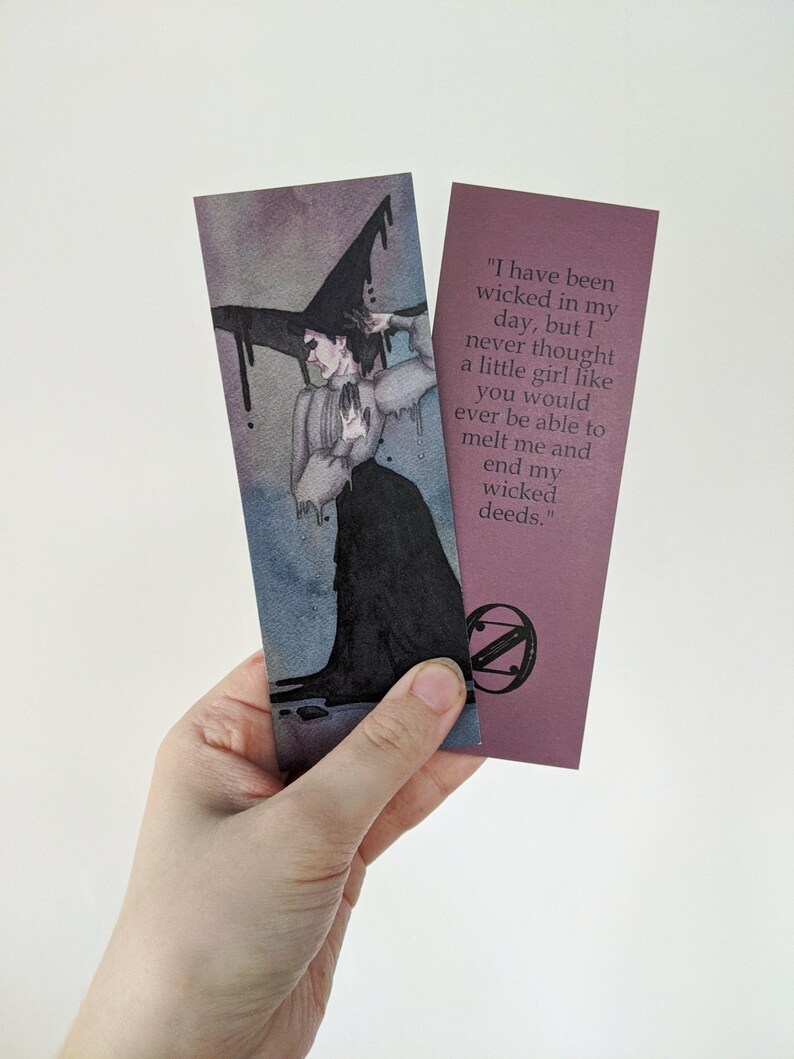 Wicked Witch of the West Bookmark - Etsy