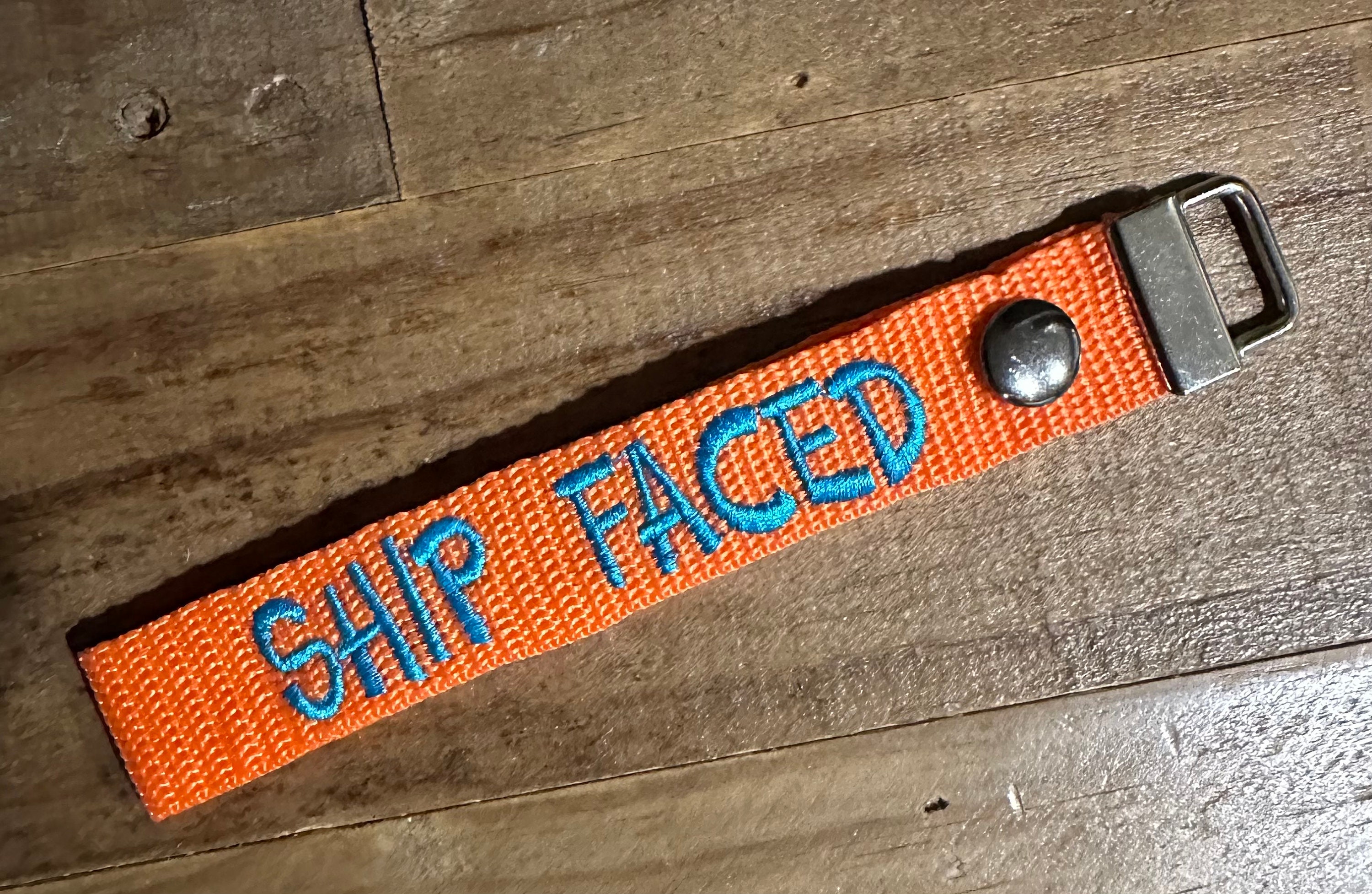 Seapass Lanyard/card Holder Embroidered - Etsy