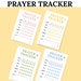 Prayer Journal Printable Template, Cute Daily Prayer Printable Planner ...
