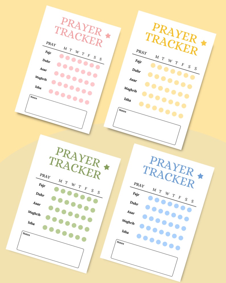 Prayer Journal Printable Template, Cute Daily Prayer Printable Planner ...