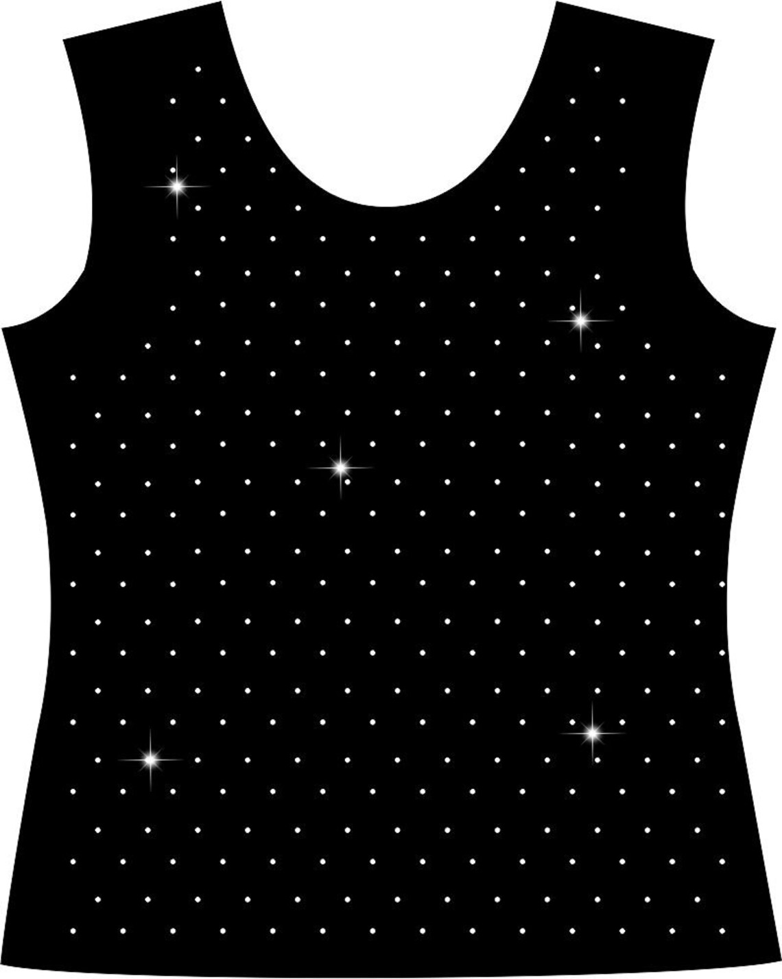 Rhinestone Scattered Pattern,rhinestone Template Download File ,ss10 ...