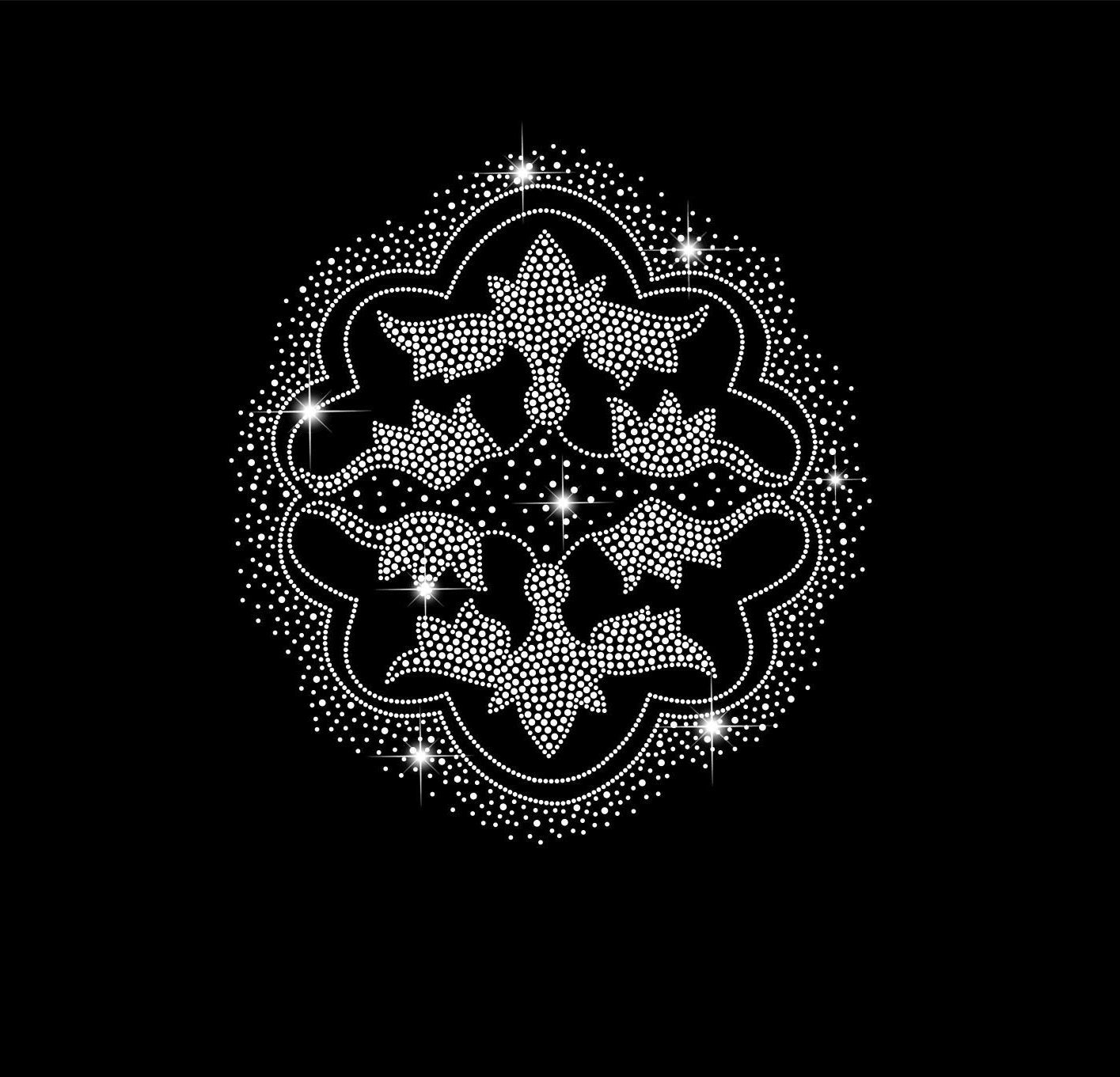 Scatter Rhinestone Template Pattern Design Ss6 Ss10 Svgpattern Scatter ...