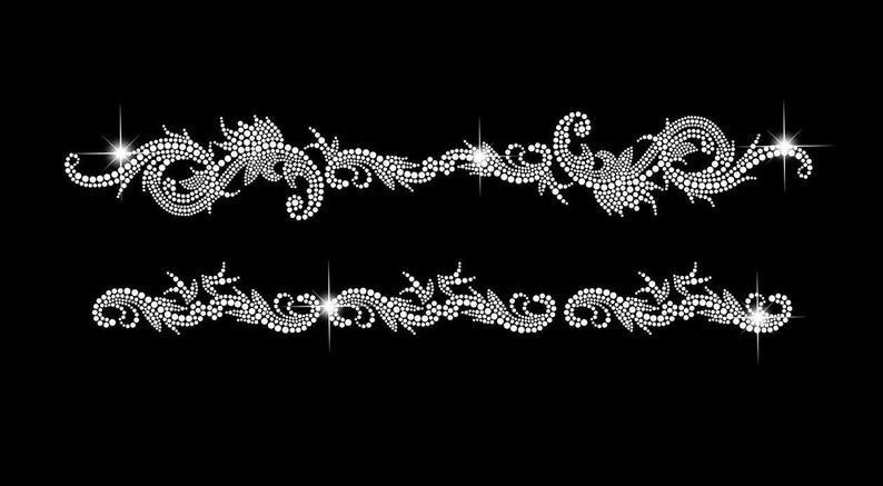 Rhinestone Scatter Pattern: SVG Template, Cricut (digital Download) - Etsy