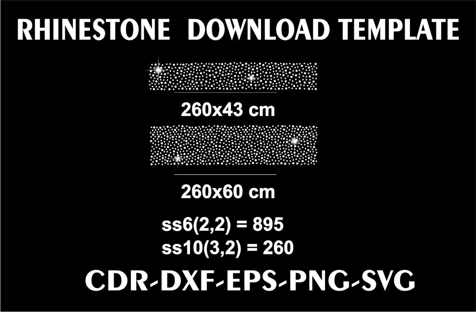 Rhinestone Scatter Pattern SVG Template: Shirt Design (digital Download ...