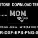 Mom Heart Rhinestone Pattern, SVG Pattern, Mom Heart Design, Mom Heart ...
