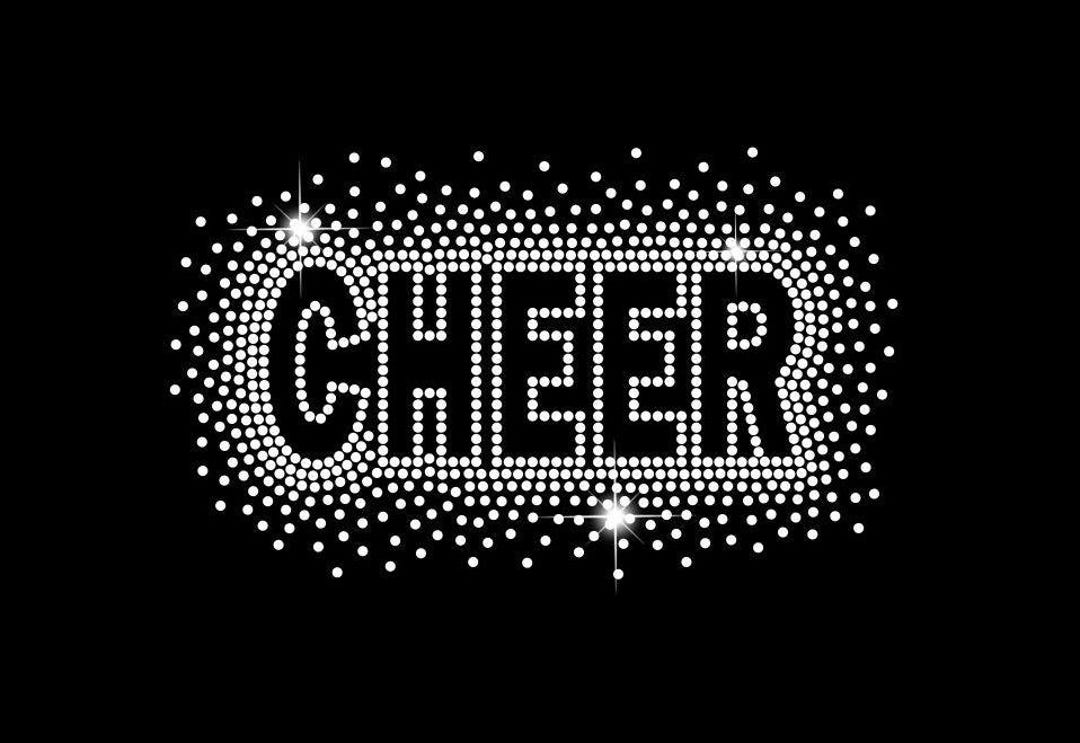 Cheer Rhinestone Template,cheer Scatter Template,svg,cheer Mom ...
