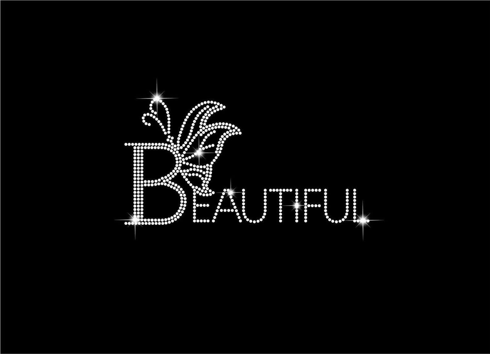 Butterfly Rhinestone Pattern SVG: Cricut Template (digital Download) - Etsy