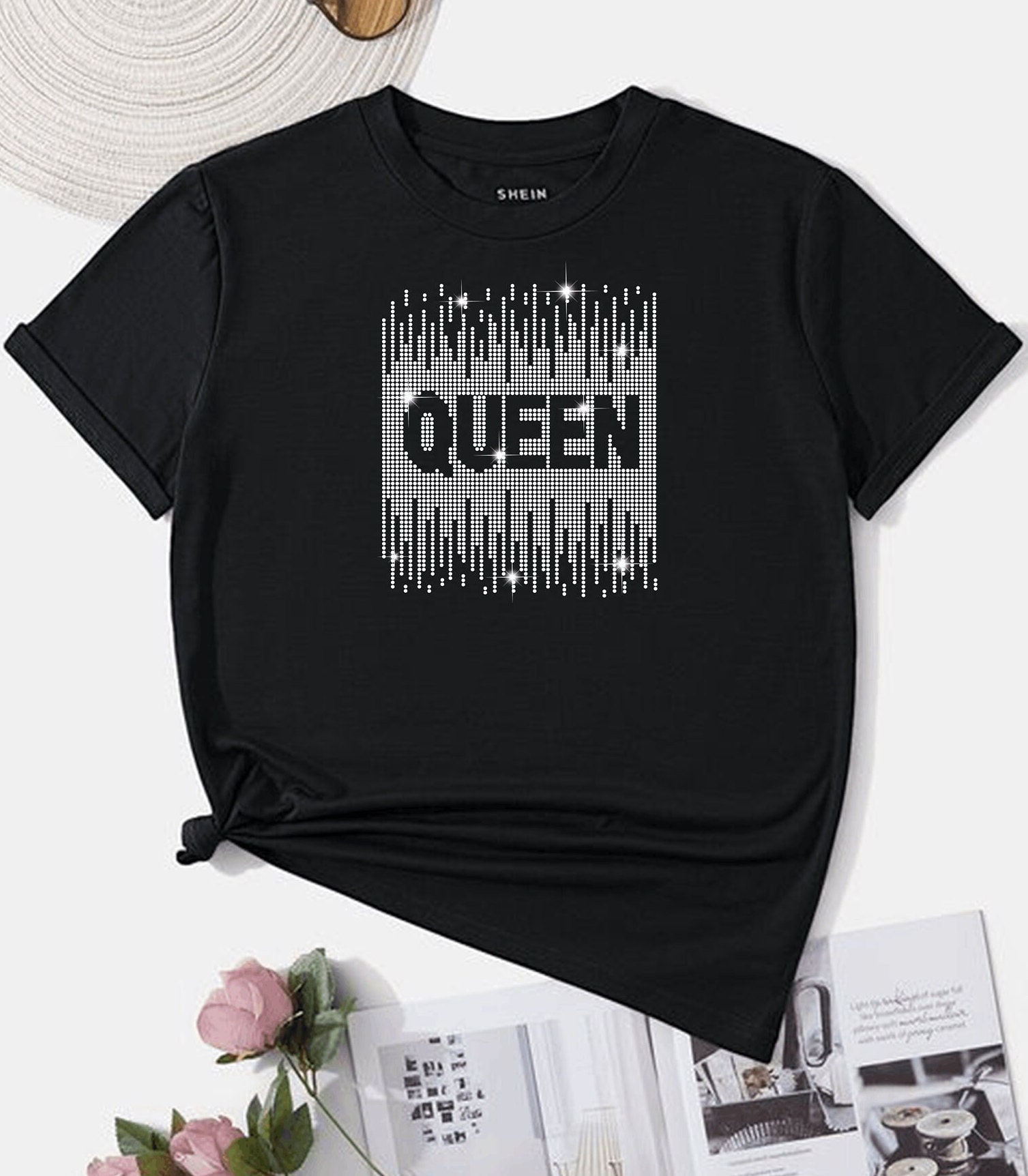 Queen Rhinestone Template, Queen Pattern, Ss10 Queen Digital Svg,png ...