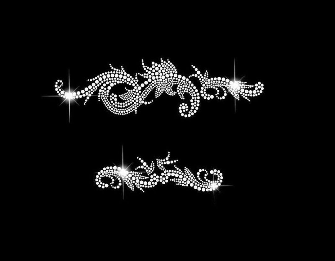 Rhinestone Scatter Pattern: SVG Template, Cricut (digital Download) - Etsy