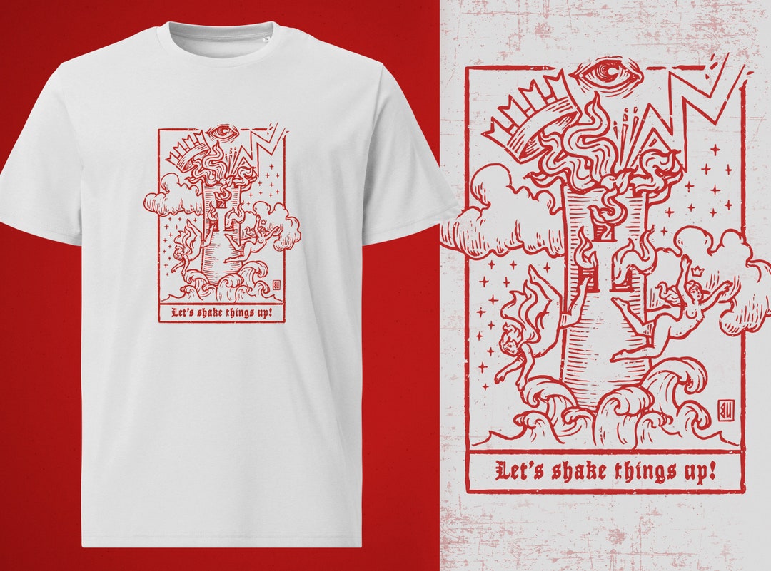 The Tower T-shirt - Etsy