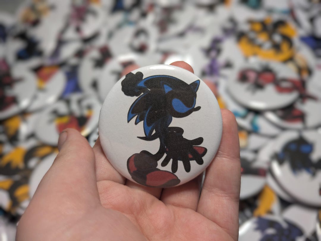 Sonic & Friends Pin Badges - Etsy UK