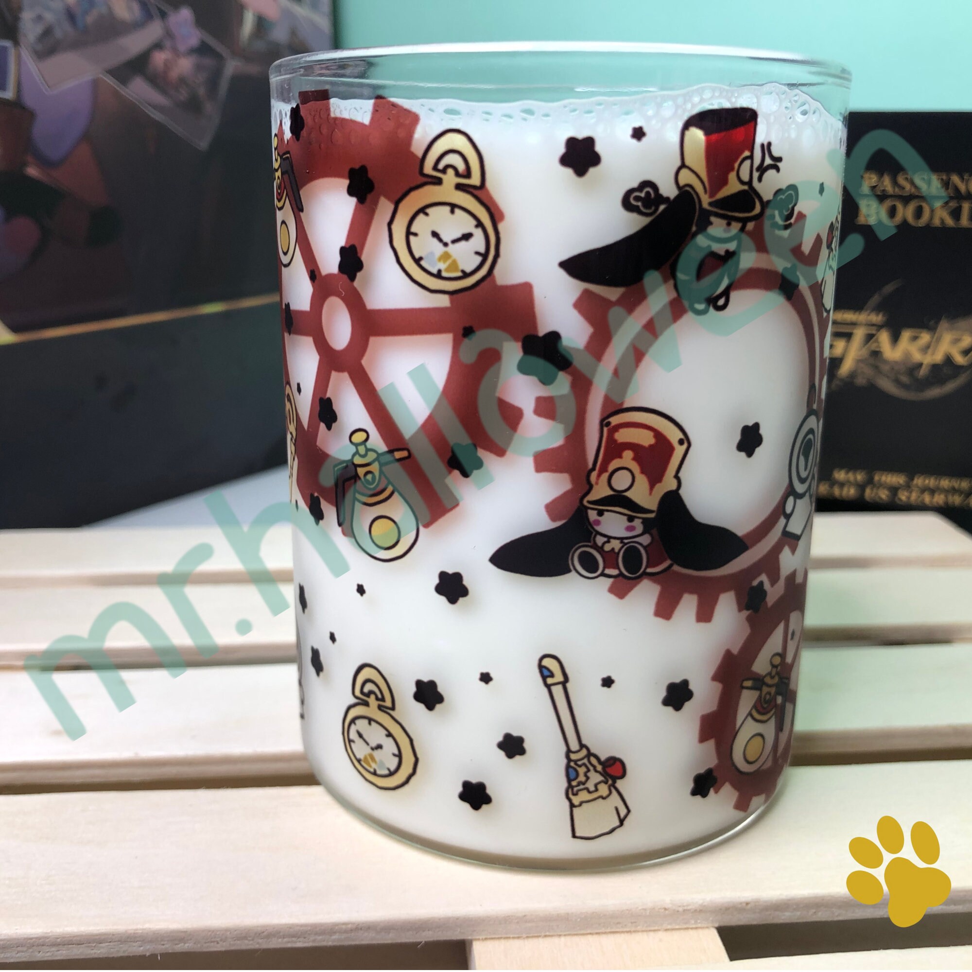 Pompom Mug, Honkai Star Rail Clear Tumbler, 12 Oz Mug, Sublimation Mug ...