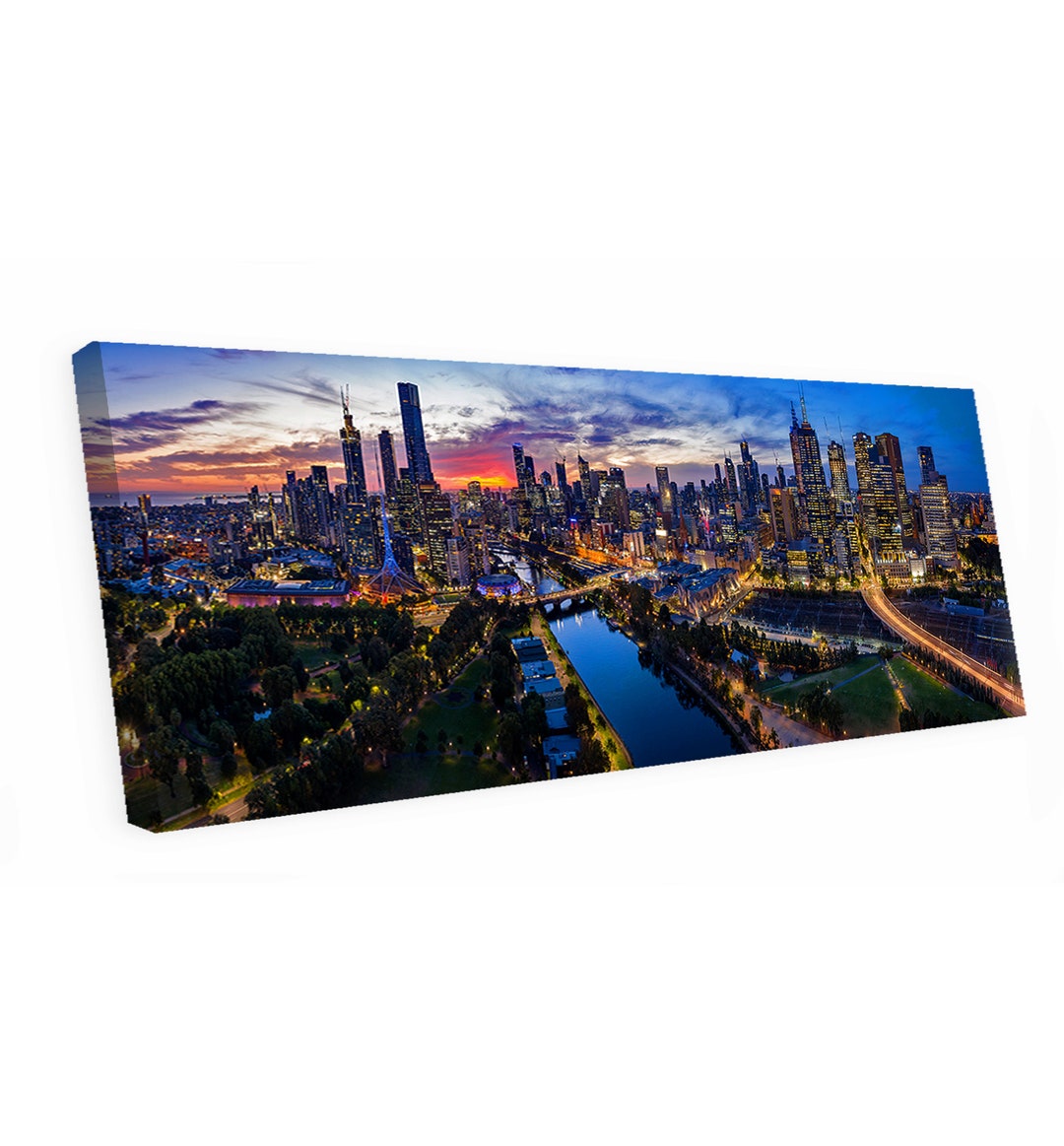 Australia Melbourne Canvas Art Melbourne Wall Art Melbourne Print ...