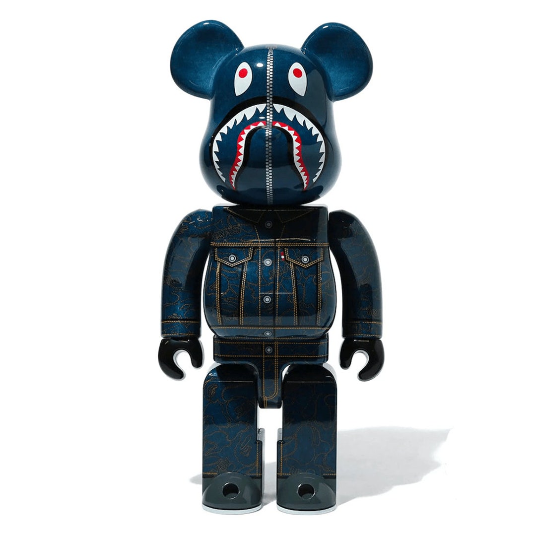 Bearbrick X BAPE 400% Figurine - Etsy