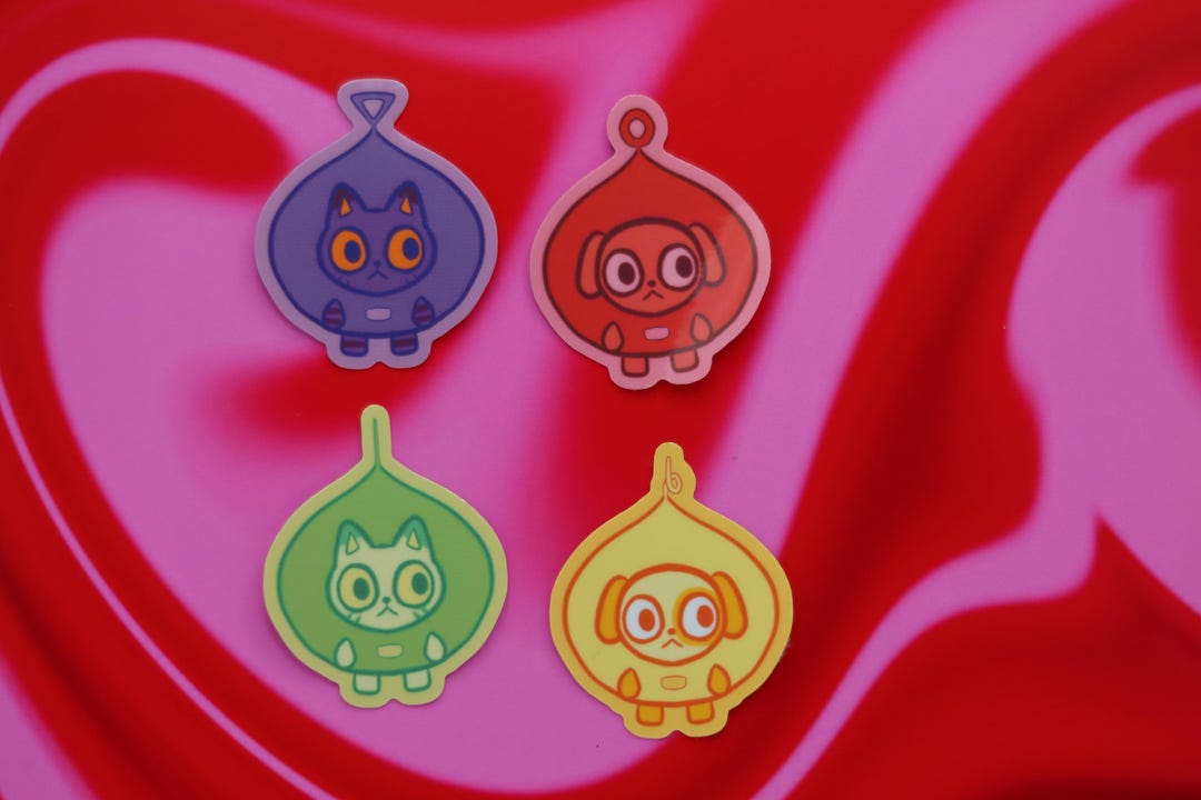 Teletubbies Dog and Cat Stickers - Etsy