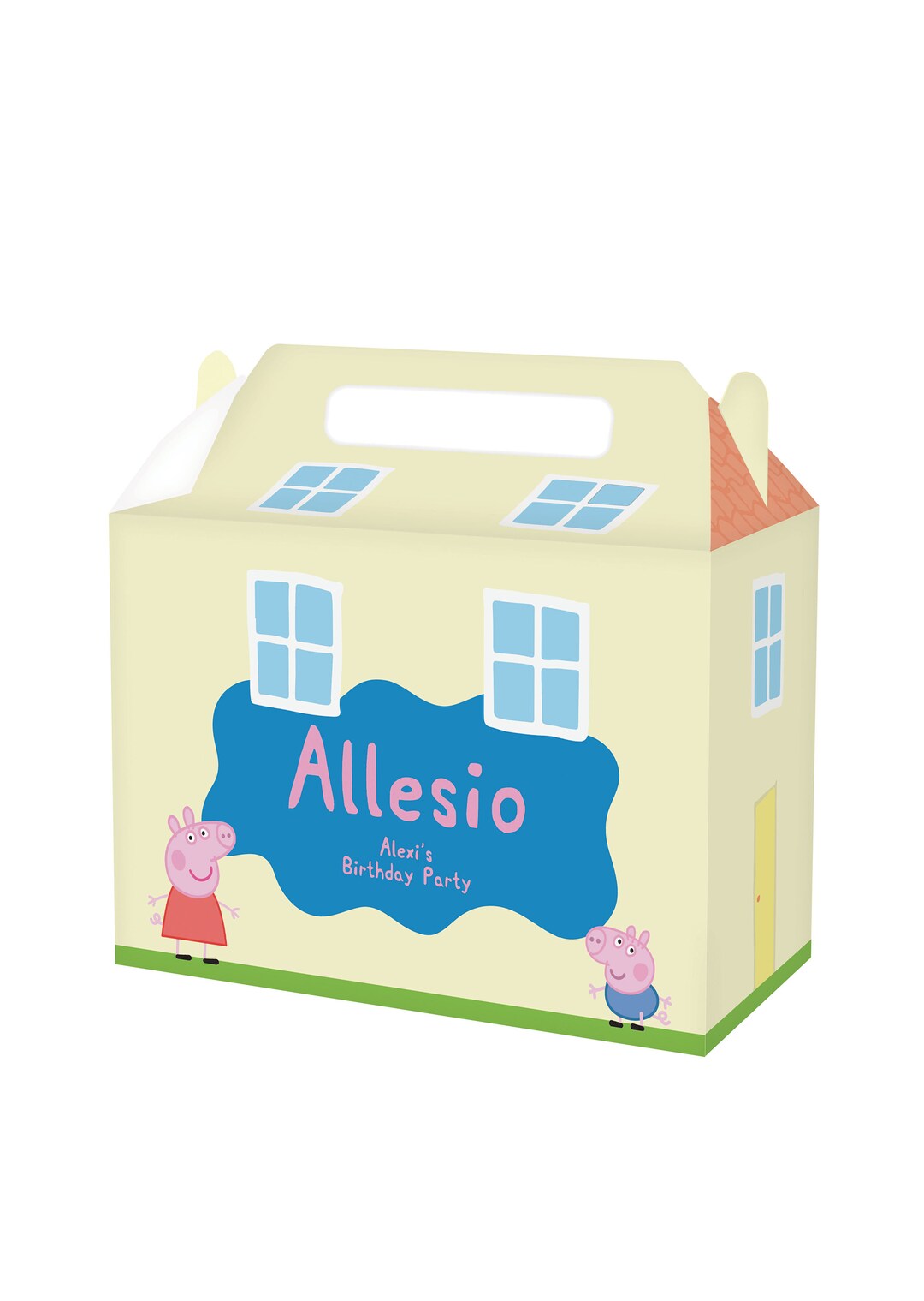 Personalised PEPPA PIG Party Box - Etsy UK