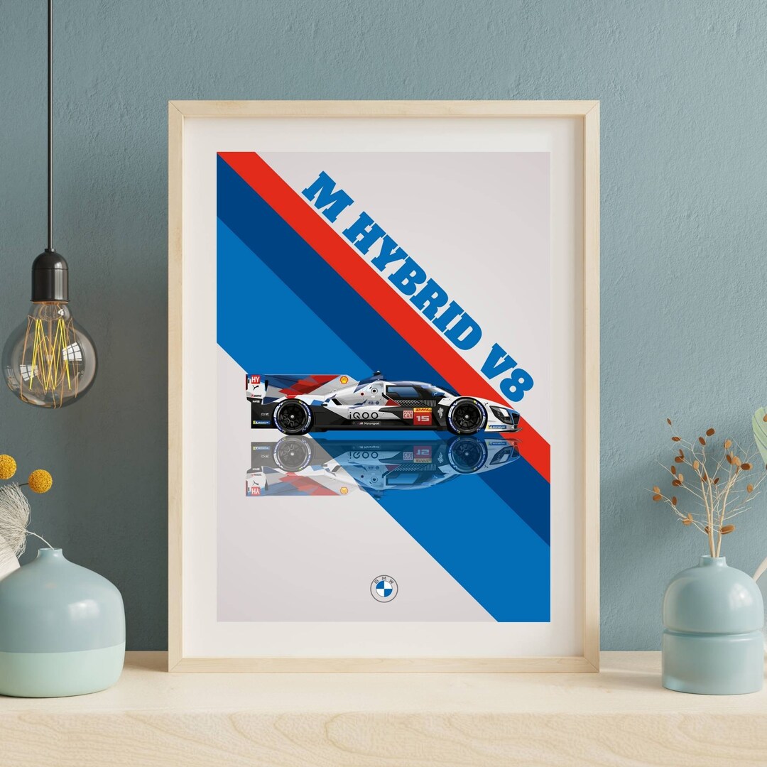 BMW M Hybrid V8 Poster, BMW M Hybrid V8 Print, Car Poster, Car Print ...
