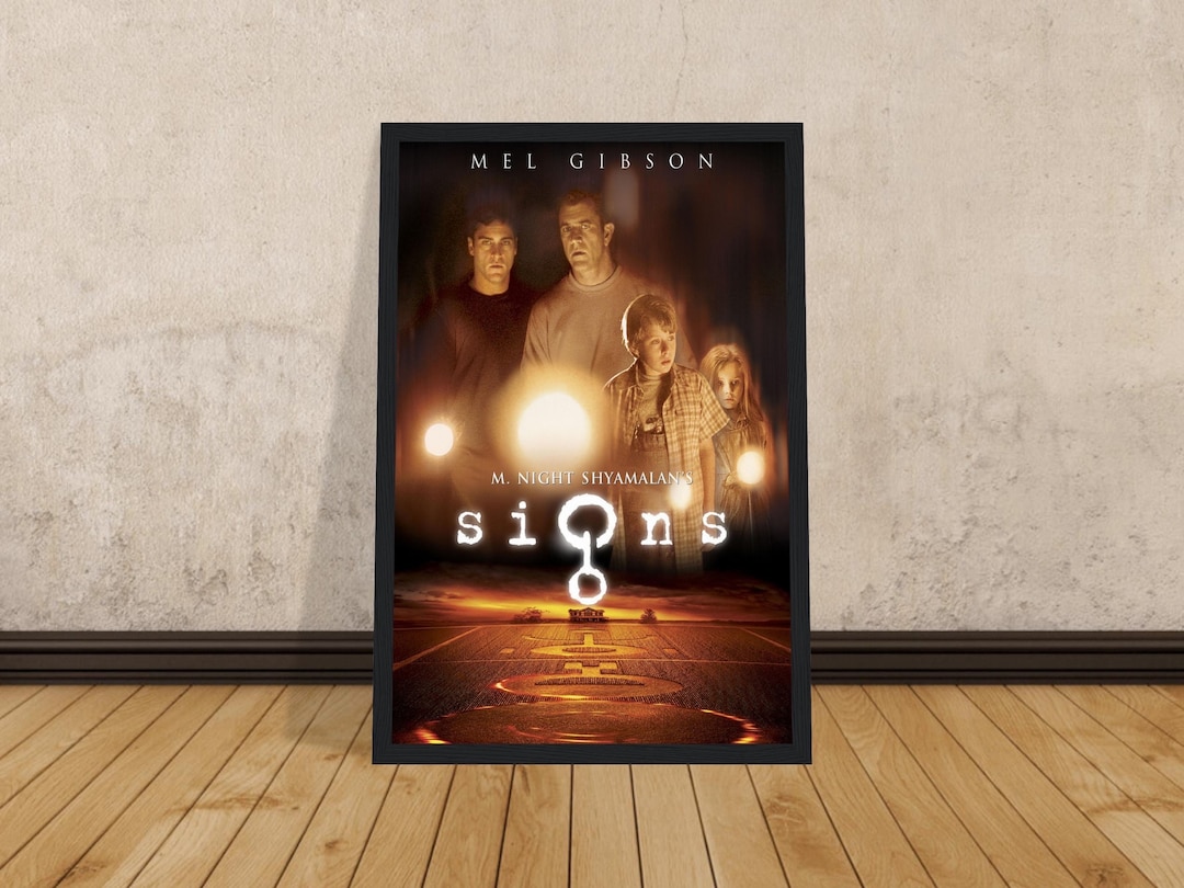 M. Night Shyamalans Signs Poster, Framed Poster, Canvas Wall Art, Movie ...