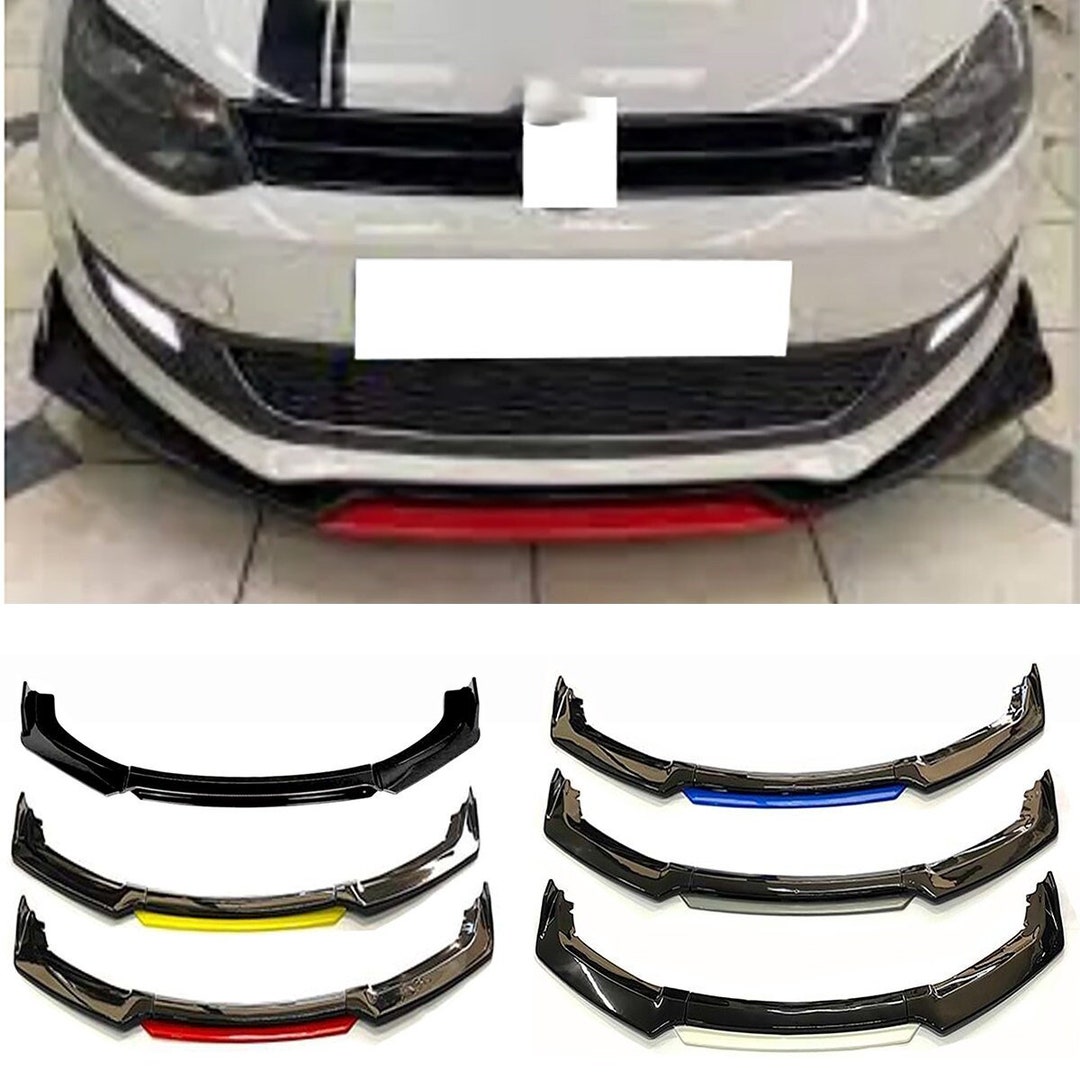 For Vw Polo 5 Front Bumper Lip Splitter Spoiler Body Kit Diffuser Lip ...