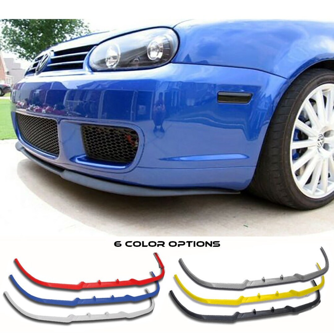 For Vw Golf Mk4 R32 Cupra R Splitter Front Bumper Lip 3 Pcs Cupra Lip ...