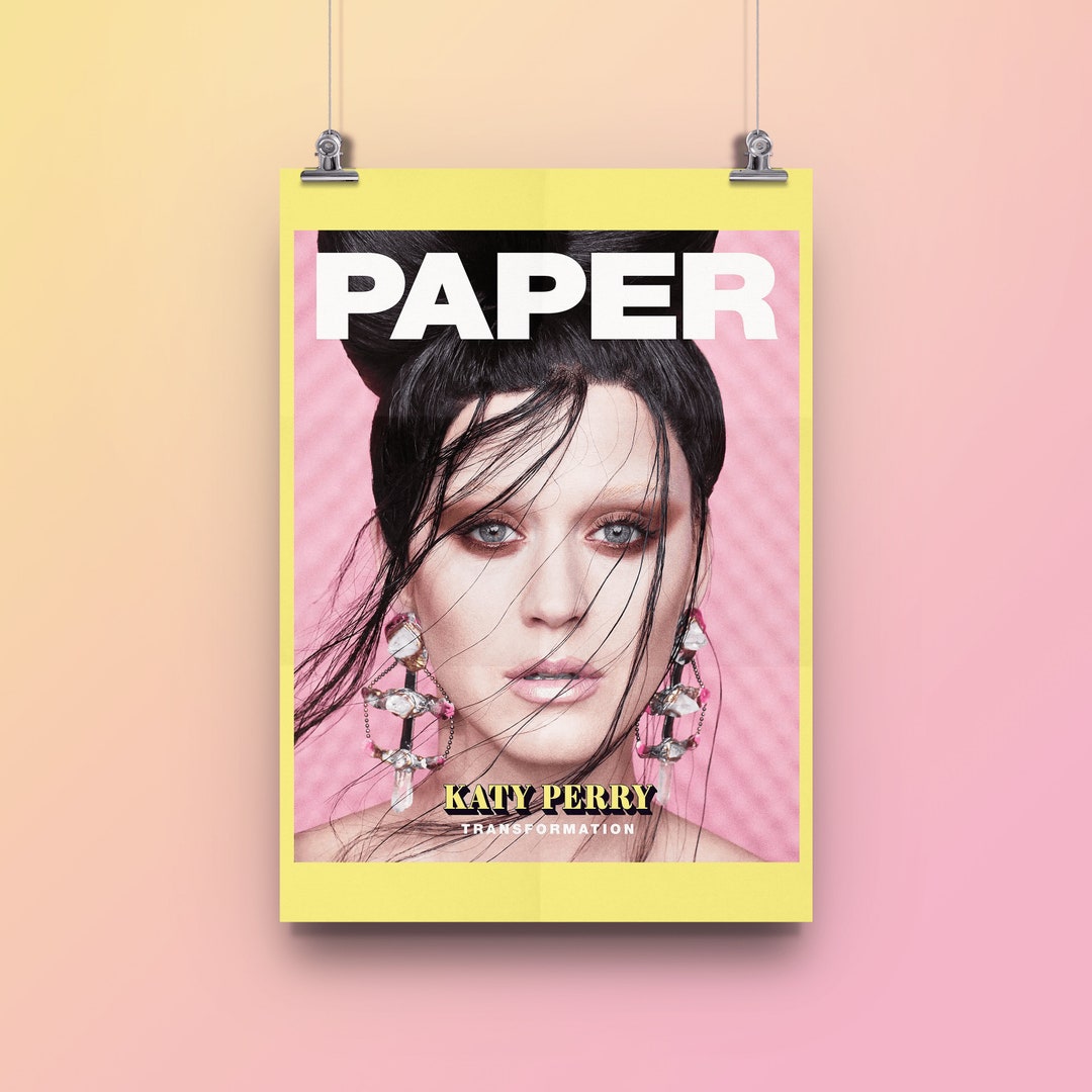Katy Perry MAGAZINE ARTIST POSTER Luxury A3 Print Poster - Etsy