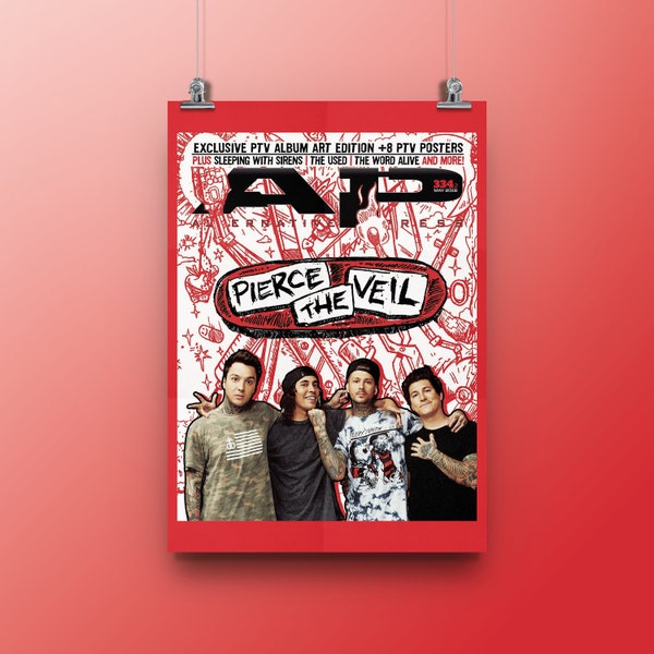 Pierce the Veil Poster - Etsy