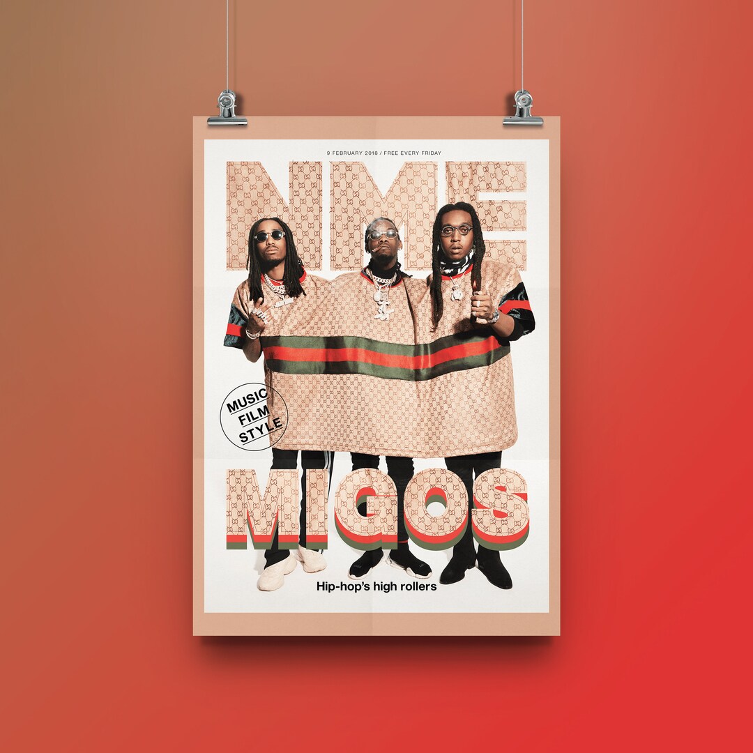 Migos MAGAZINE ARTIST POSTER Luxury A3 Print Poster - Etsy