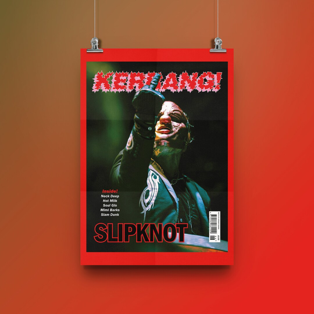 Slipknot MAGAZINE ARTIST POSTER Luxury A3 Print Poster - Etsy