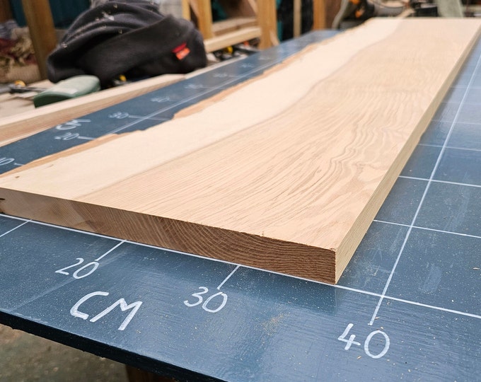 Kiln Dried and Planed Olive Ash Slab Board Waney Live Edge 130cm X 29 ...
